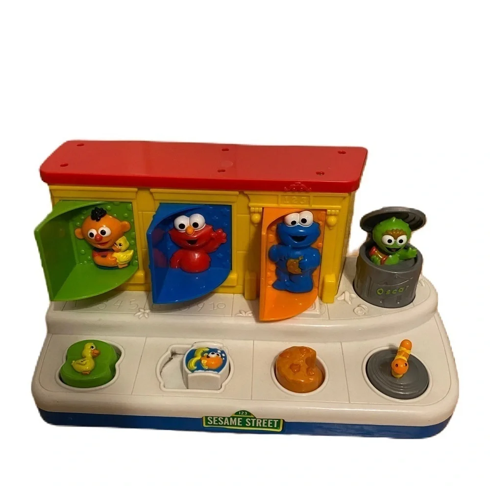 Sesame Street | Toys | Vintage Sesame Street Pop Up Poppin Pals Musical ...
